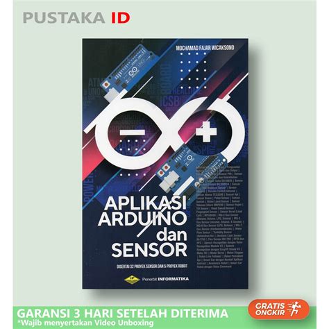 Jual Buku Aplikasi Arduino Dan Sensor Original Shopee Indonesia