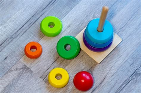 Premium Photo | Wooden toys