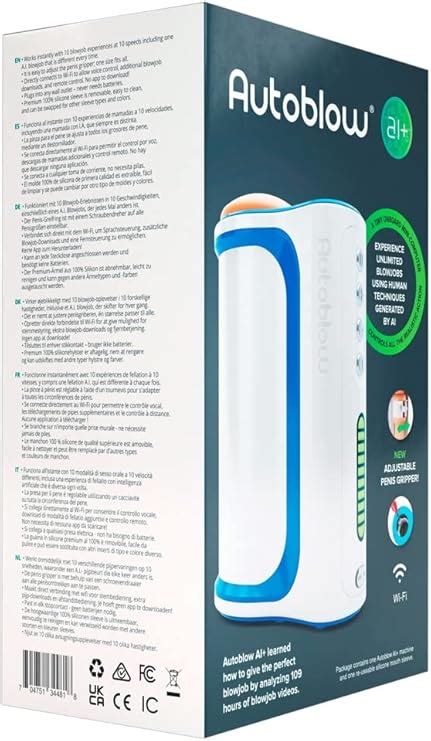 Autoblow Ai Automatic Blowjob Machine Masturbator 10 Count Amazon