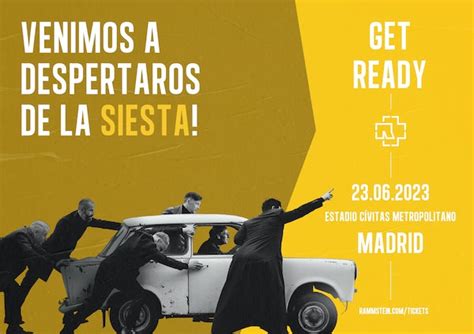 Concert Rammstein 23062023 Madrid Estadio Cívitas Metropolitano