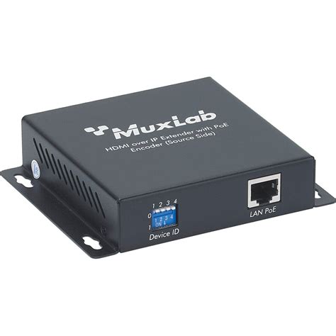Muxlab Hdmi Over Ip Encoder With Poe 500752 Tx Bandh Photo Video