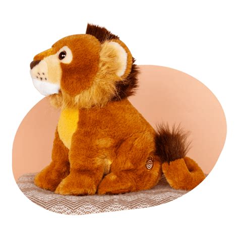 Lion Tracking Plush The Excursion Plush Fahlo