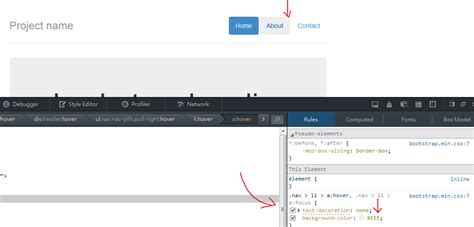 Html Bootstrap Jumbotron Narrow Example How Does The Style Change Stack Overflow