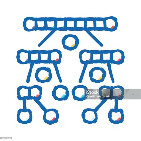 Quicksort Algorithm Icon Doodle Illustration Stock Illustration Download Image Now Business