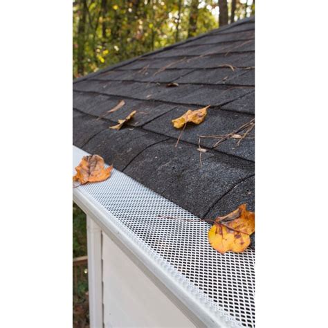 Amerimax Lock In Gutter Guard Galvanized Steel 5 25 In X 3 Ft Gutter