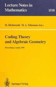 Coding Theory And Algebraic Geometry Proceedings Of The International Workshop Held In Luminy