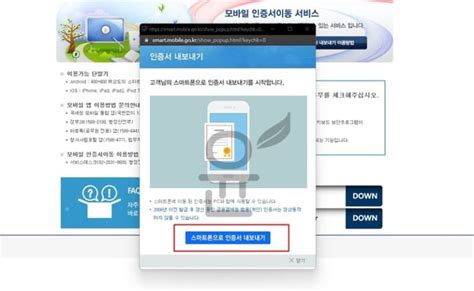 모바일 정부24 공동인증서 안뜸 문제 해결 방법인증서 가져오기 윤과장의 소소한 일상 이야기