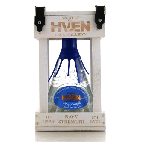 Spirit Of Hven Backafallsbyn Organic Navy Strength Gin Whisky Whisky