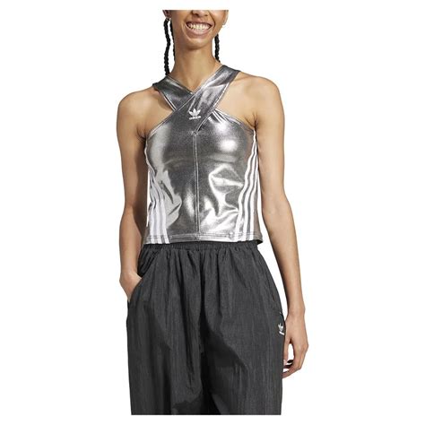 Adidas Originals Metallic Tank Top Silver Dressinn
