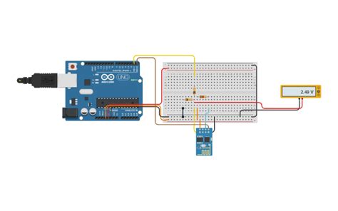 Circuit Design Esp8266 With Arduino Uno Tinkercad