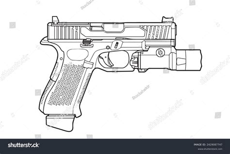 How To Draw A Gun Glock