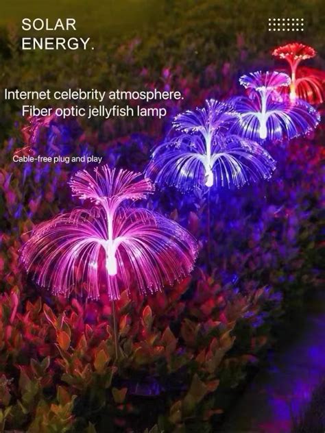 Солнечные фонари Медуза пластиковые Aliexpress