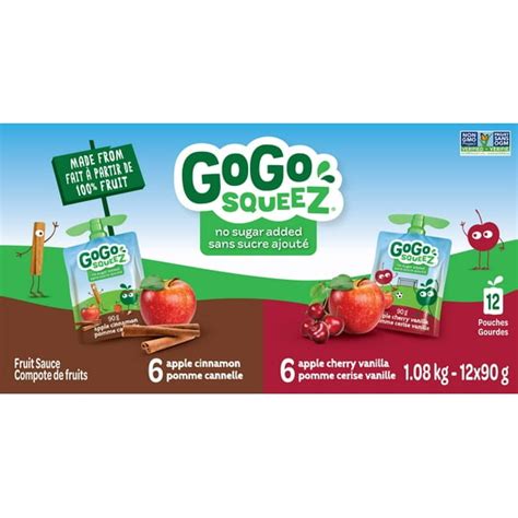 Gogo Squeez Walmart Canada