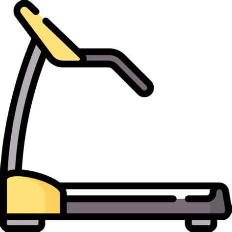 Treadmill Special Lineal Color Icon Treadmill Special Lineal Color Icon