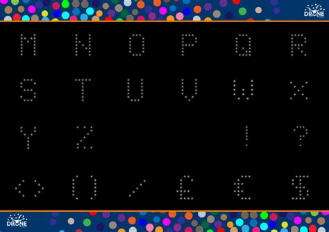 Drone Alphabet