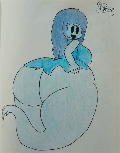 Rule 34 1girls Artist Name Artist Signature Ass Ass Ass Focus Back View Big Ass Blue Hair