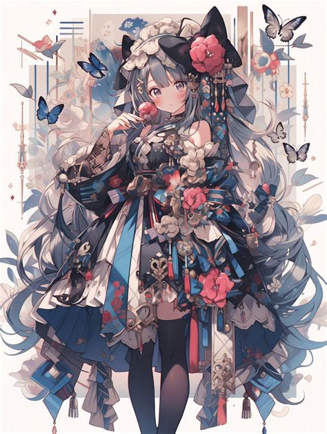 Beautiful Anime Girl Illustration By Dendyh7 On Deviantart