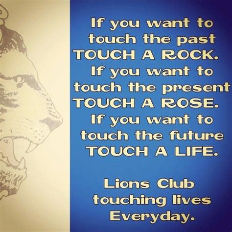 Lions Club Touching Lives Every Day
