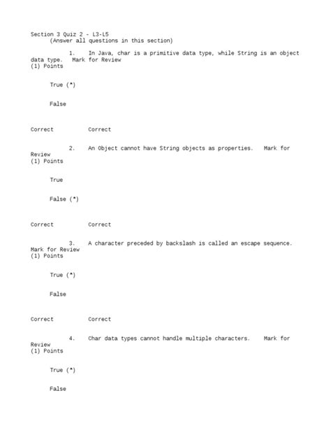 Quiz3 2 Pdf Integer Computer Science Data Type