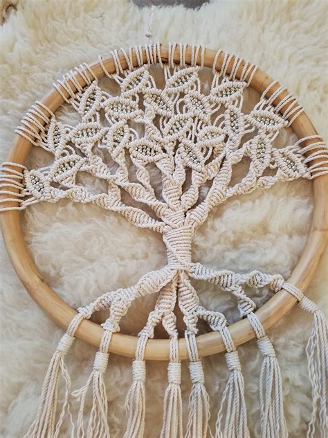 Tree Of Life Macrame Wall Hanging Macramewallhanging Treeoflife Scandinavian Wallhanging