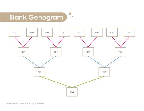 9 Free Blank Genogram Templates Word G Doc And Pdf Format