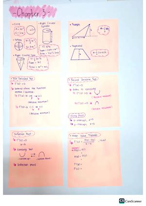 Trigonometry Notes Calculus CamScanner Studocu