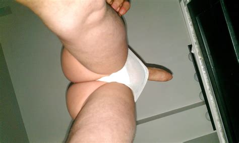 Self Shot White Sheer Thong Porn Pictures Xxx Photos Sex Images