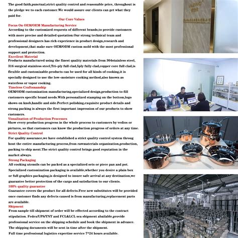 12pcs 5 Ply Copper Core Cookware Set Induction Stainless Steel Pan Set