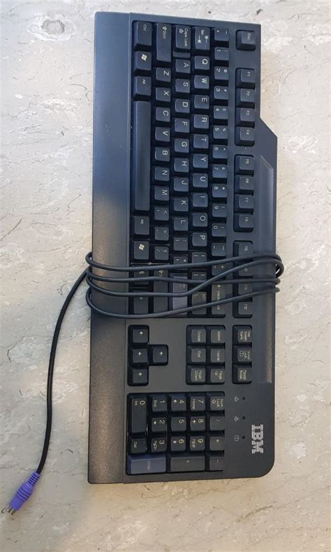 Vintage Ibm Ps2 Keyboard Computers And Tech Parts And Accessories