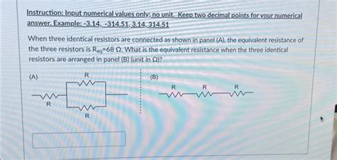 Solved Instruction Input Numerical Values Only No Unit