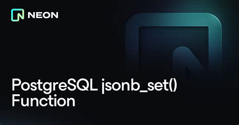 postgresql jsonb set function