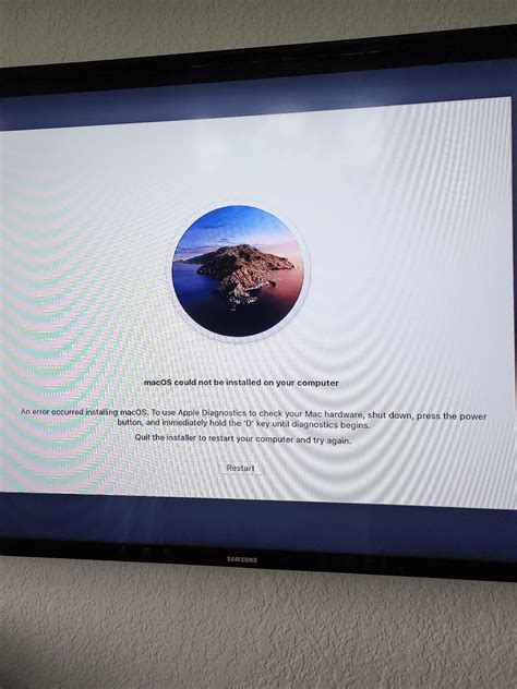 stuck with macos could not be installed on your computer r
