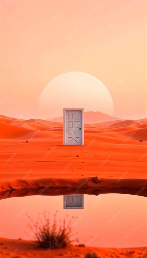 꿈 같은 풍경의 3d 렌더링 Ai 생성 이미지