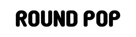 Round Pop Font