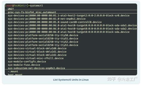 如何在 Linux 中列出 Systemd 下所有正在运行的服务 知乎