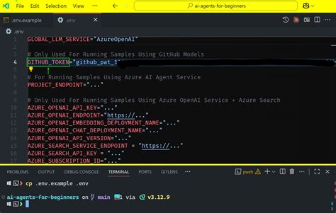 Course Setup Ai Agents For Beginners