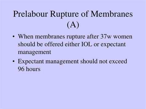 ppt rcog guidelines for induction of labour powerpoint presentation