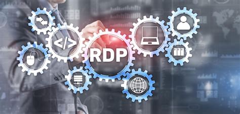 Premium Photo Remote Desktop Protocol Networking Internet Technology Concept