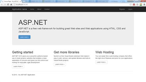 Building Mvc 5 Application With An Open Authentication