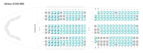 Emirates A350 Seat Map Seat Guide And Cabin Insights Cranky Boss