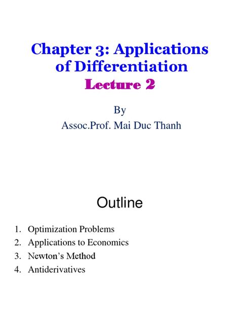 c32 applications of derivatives part 2 pdf maxima and minima