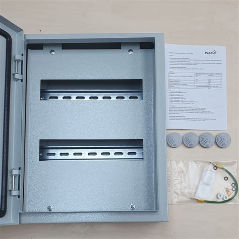Корпус металлический навесной ЩРН-24 395х310х120 IP54 PLEXUP BMN41-24 ...