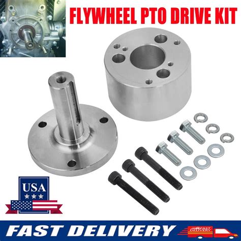 Universal For Predator 670 V Twin Engine Flywheel Pto Drive Shaft Kit