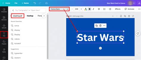 What Is The Star Wars Font Called In Canva