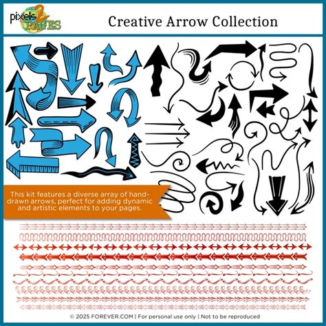 Creative Arrow Collection Digital Art