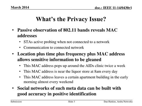 Ppt Randomized Mac Addresses For Privacy Enhancement Powerpoint