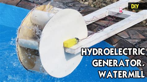 How to build a hydroelectric generator - kobo building