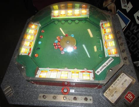 1962 Bally Spinner Coin Operated Arcade Game