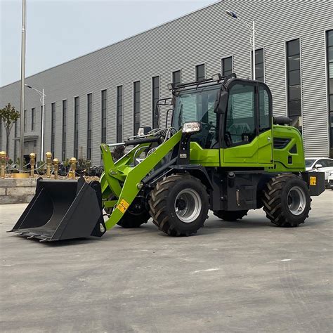 Epa Cheapest China Smallest Diesel Wheel Backhoe Loaders Mini Front End