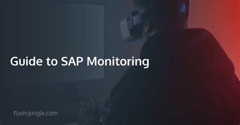 guide to sap monitoring flash jungle